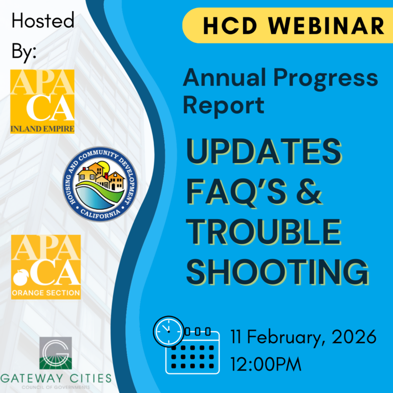 EVENTS – American Planning Association | California Chapter | Inland ...